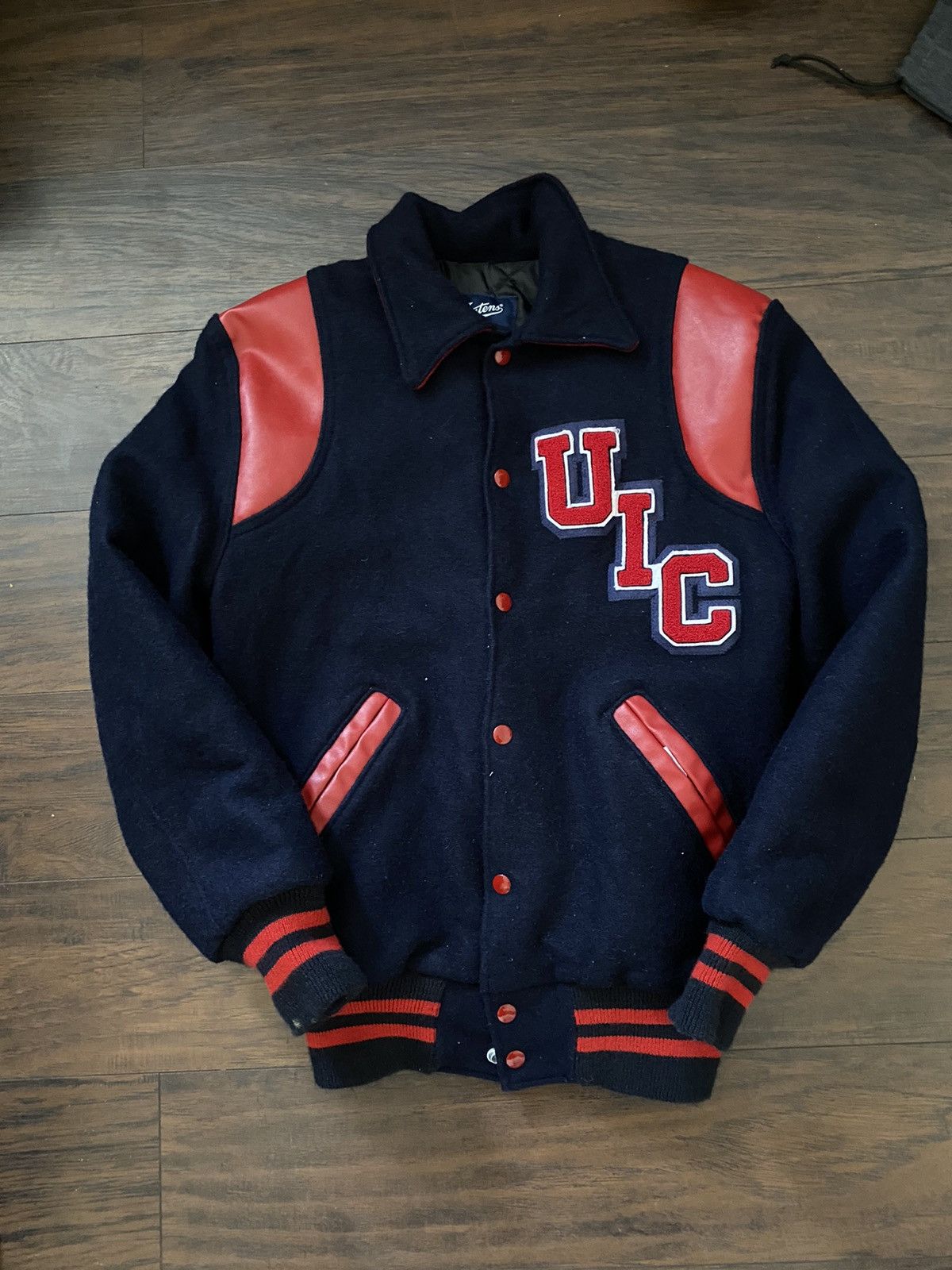 Vintage UIC Vintage Varsity Jacket | Grailed
