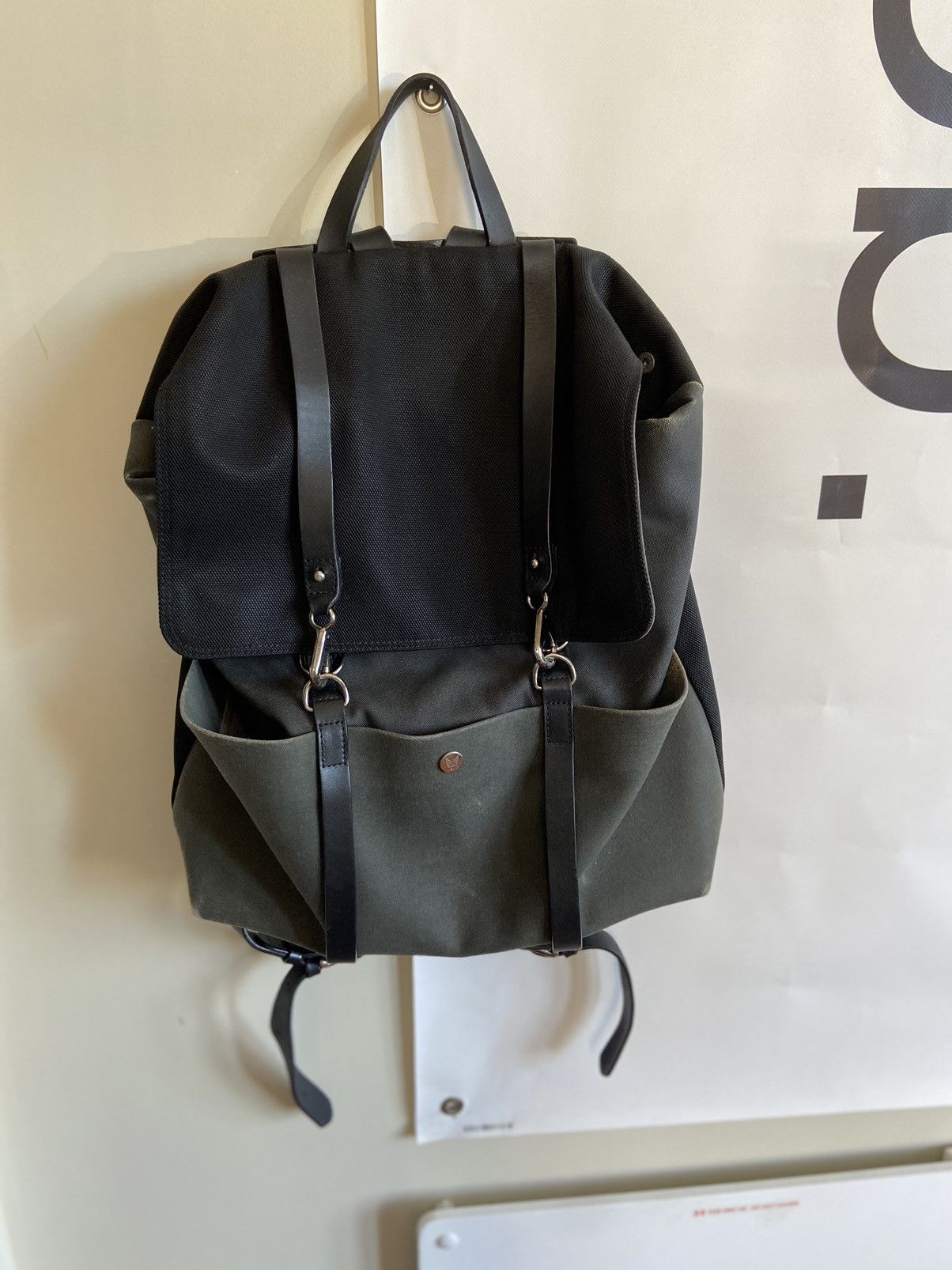 Mismo Iconic M/S Backpack Rare City Noir Triple/Black Colour | Grailed