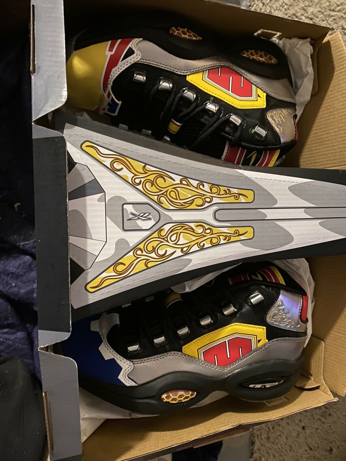 Reebok Reebok Mighty Morphin Power Rangers Megazord Shoe 8.5 MMPR | Grailed