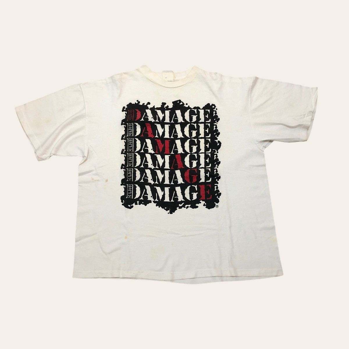 Vintage Vintage Major Damage T-Shirt Denim Jeans Brand Hip Hop | Grailed