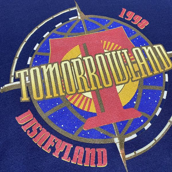 Vintage Vintage Tomorrowland Cast Member Crewneck 1998 Disneyland | Grailed