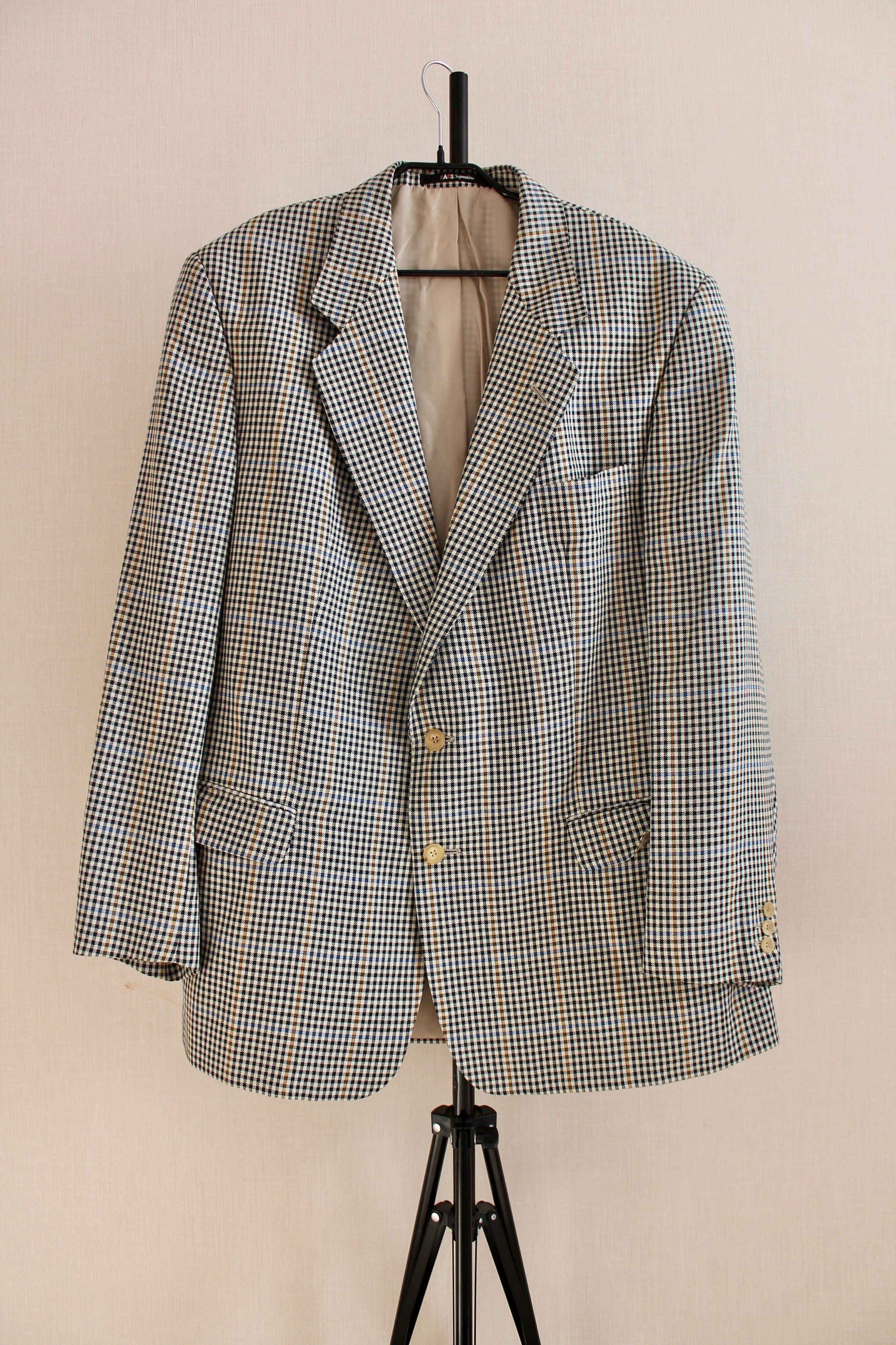 DAKS × Vintage DAKS LONDON Signature wool / Silk Blazer Vintage | Grailed