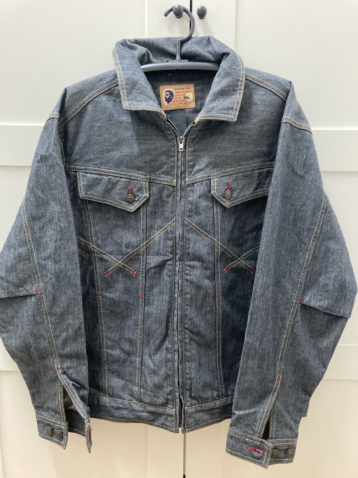 Japanese Brand Vintage PNB NATION DENIM JACKET | Grailed