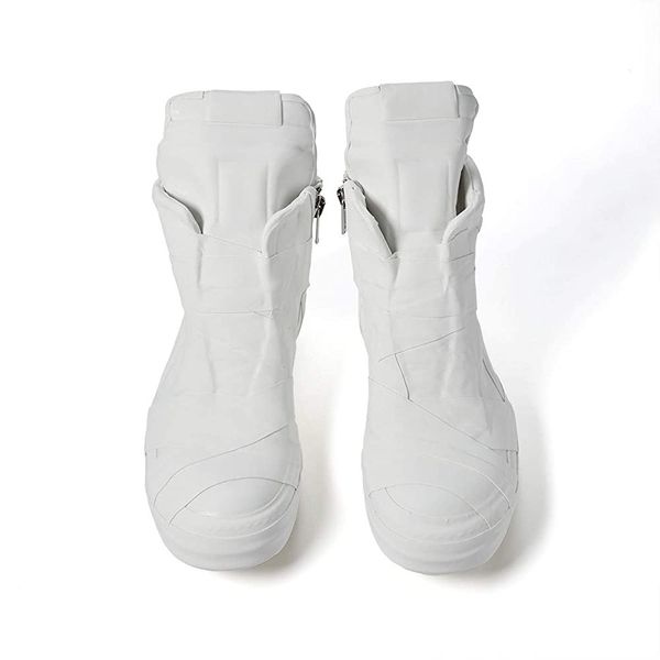 Rick Owens Drkshdw PERFORMA FW20 Geobasket High Rubberized Detail Boot ...