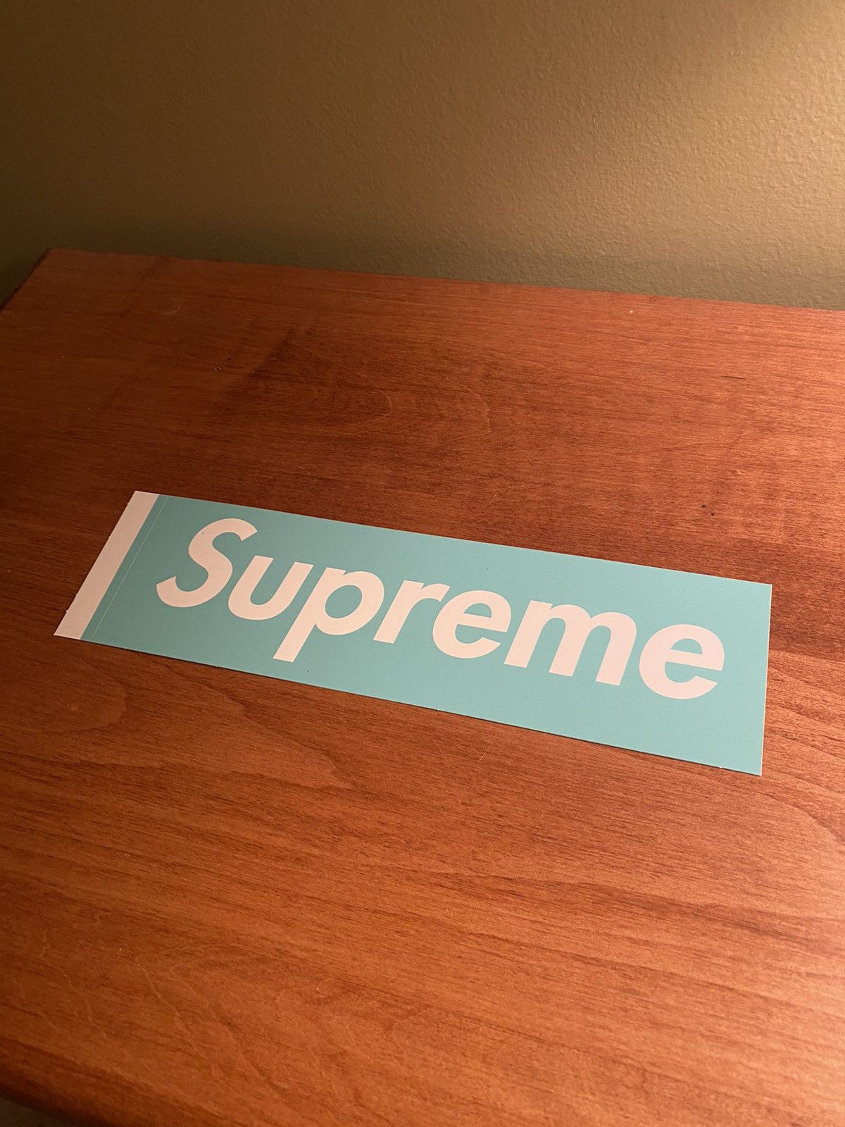 Supreme Supreme Tiffany & Co Box Logo Sticker | Grailed