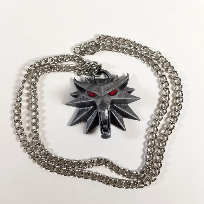 Custom Witcher 3 Wolf Medallion Necklace | Grailed