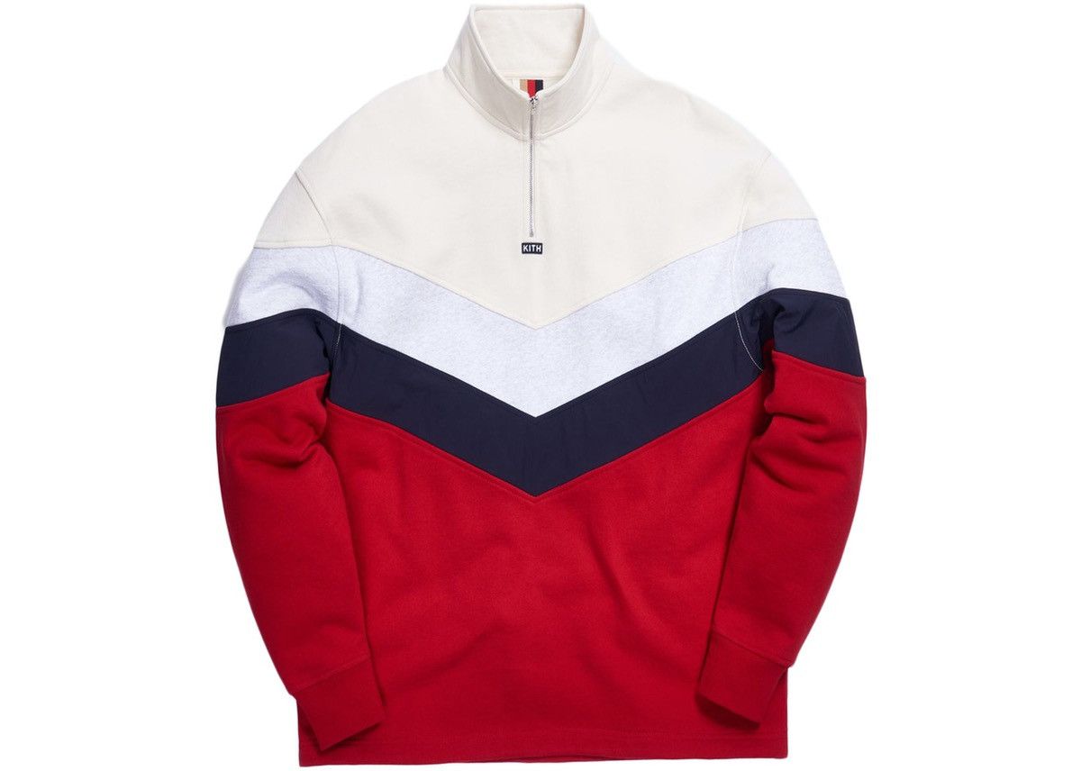 Kith Kith Track Line Quarter Zip Pullover | Grailed