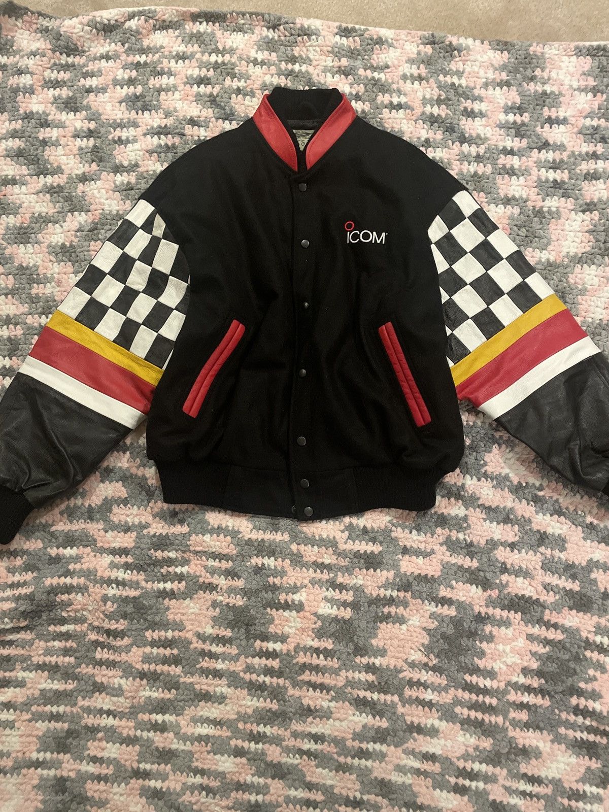 Bomber Jacket Icom Big Guns IC-7800 varsity jacket | Grailed