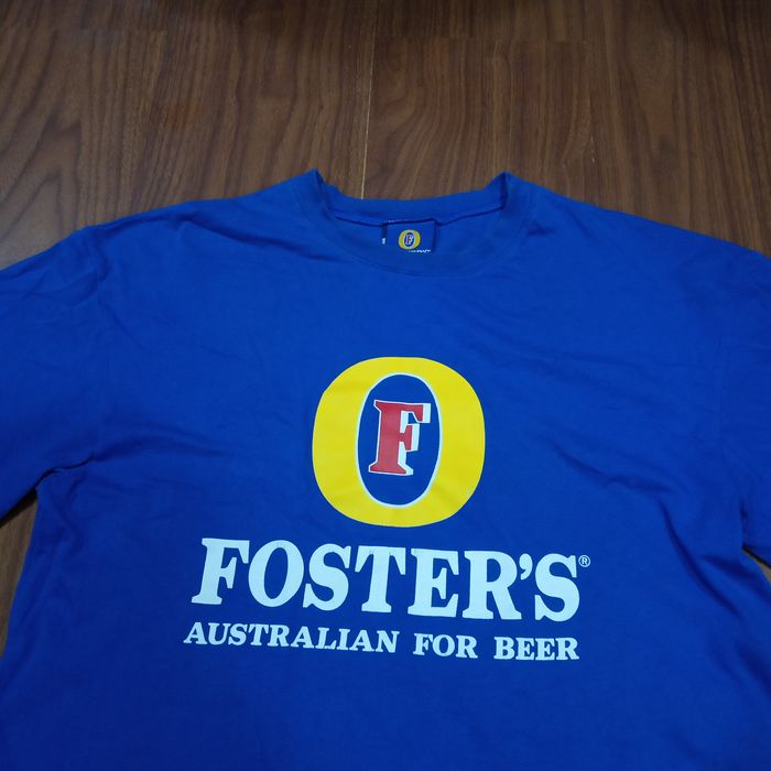 Vintage foster's beer logo Tshirt | Grailed