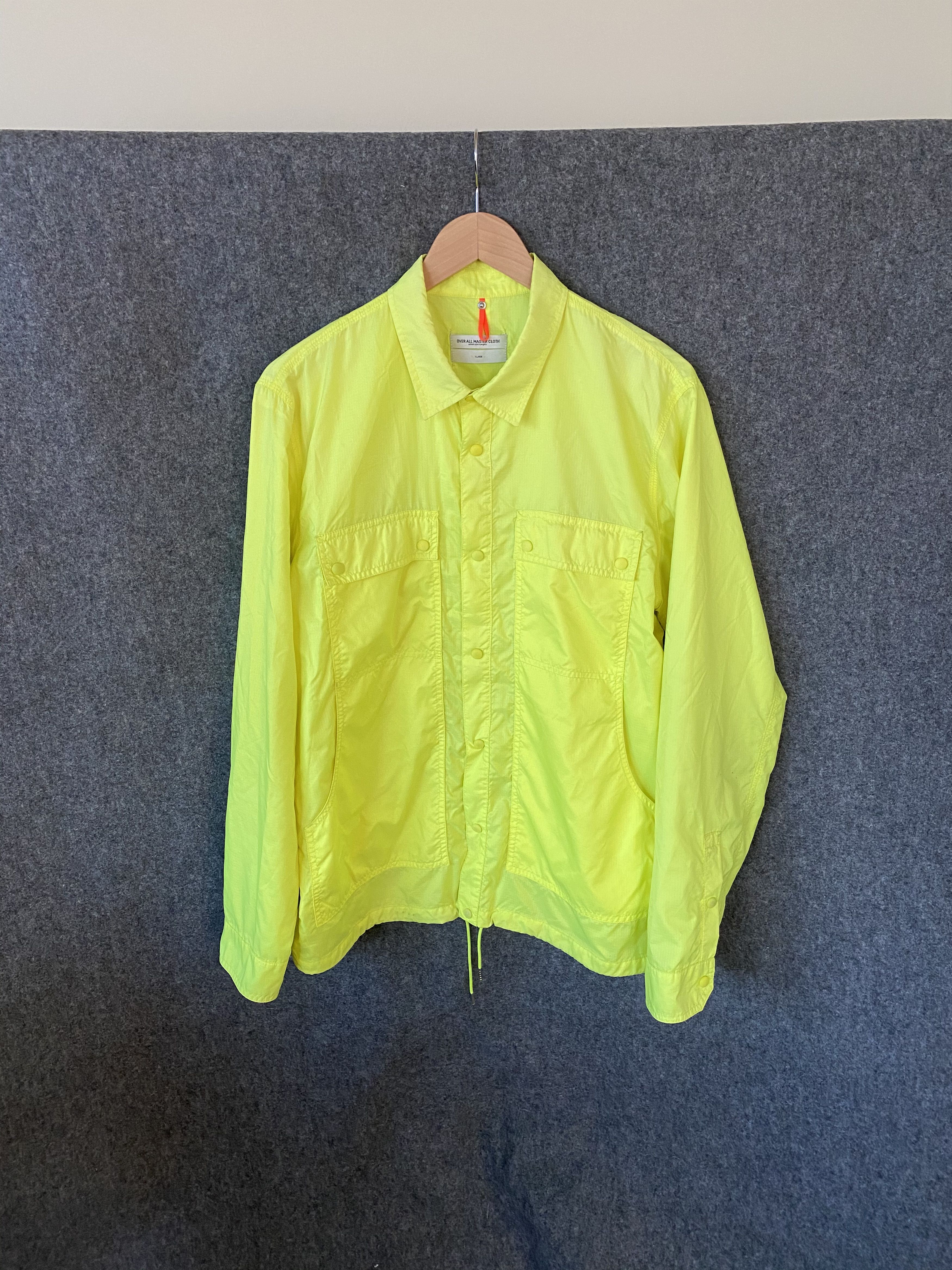 Oamc FW15 Neon Yellow Coach Jacket | Grailed