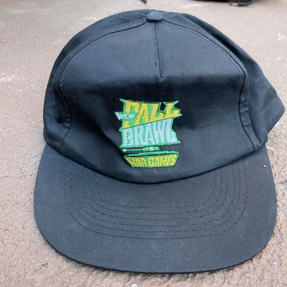 Vintage 90s wcw wrestling hat | Grailed