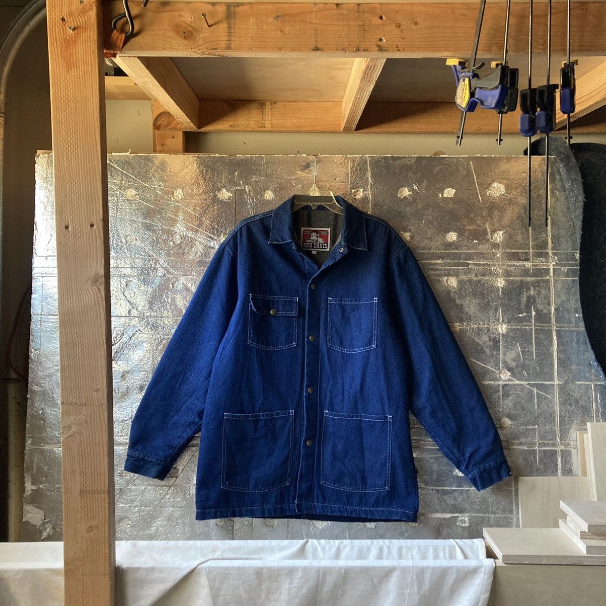 Ben Davis × Streetwear × Vintage Rare Ben Davis Vintage Denim Chore ...