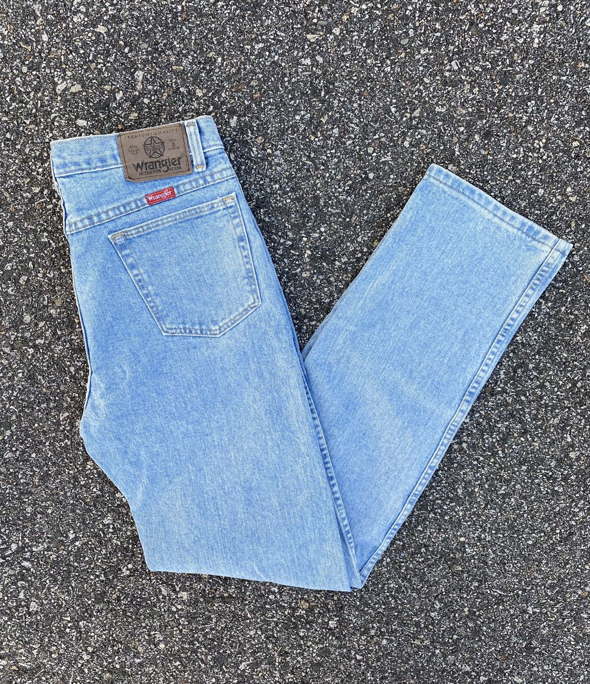 Streetwear × Vintage × Wrangler ️‍🔥Relaxed Fit Light Blue Wrangler ...