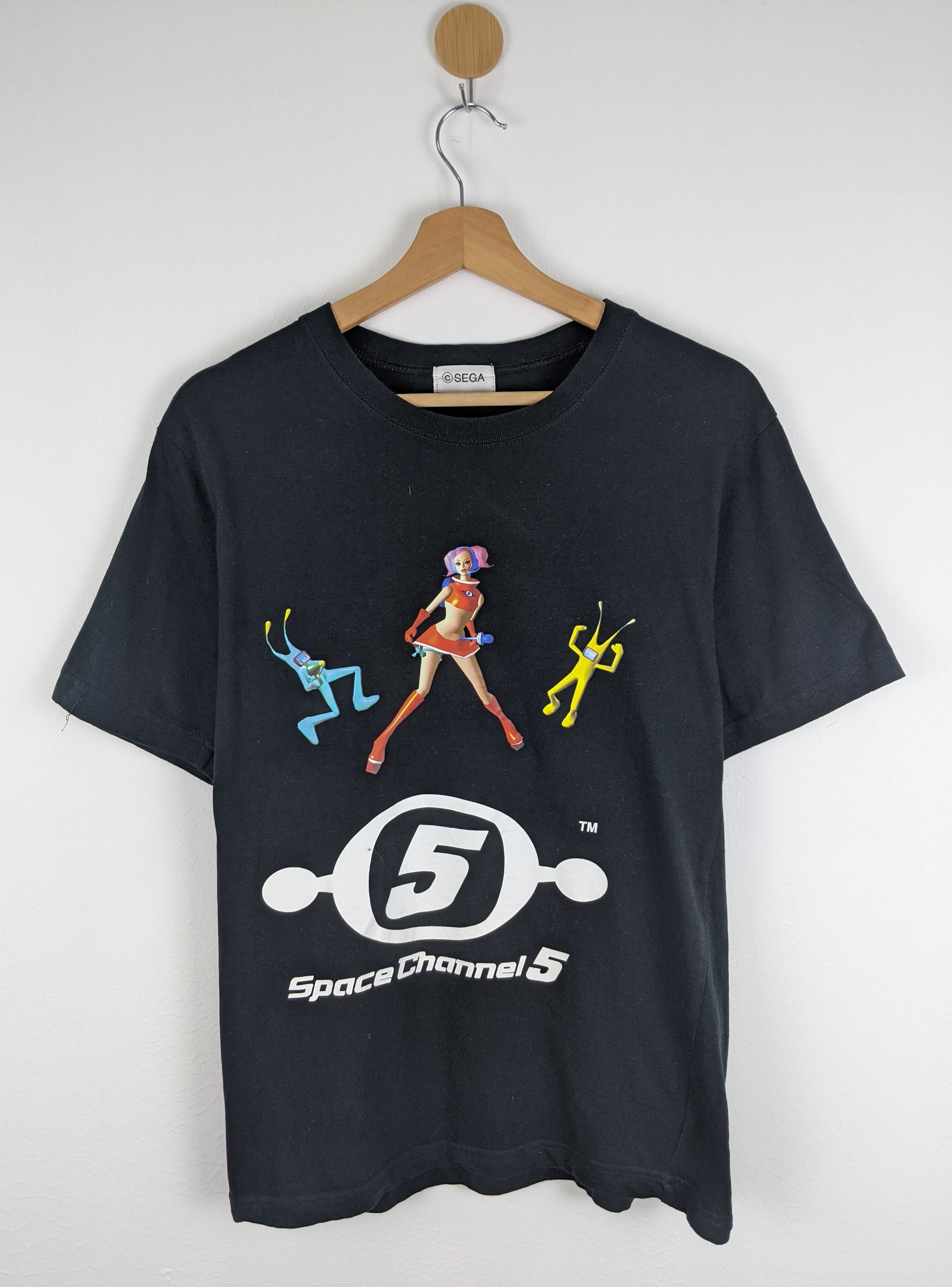 Vintage Vintage Space Chanel 5 Video Games Shirt | Grailed