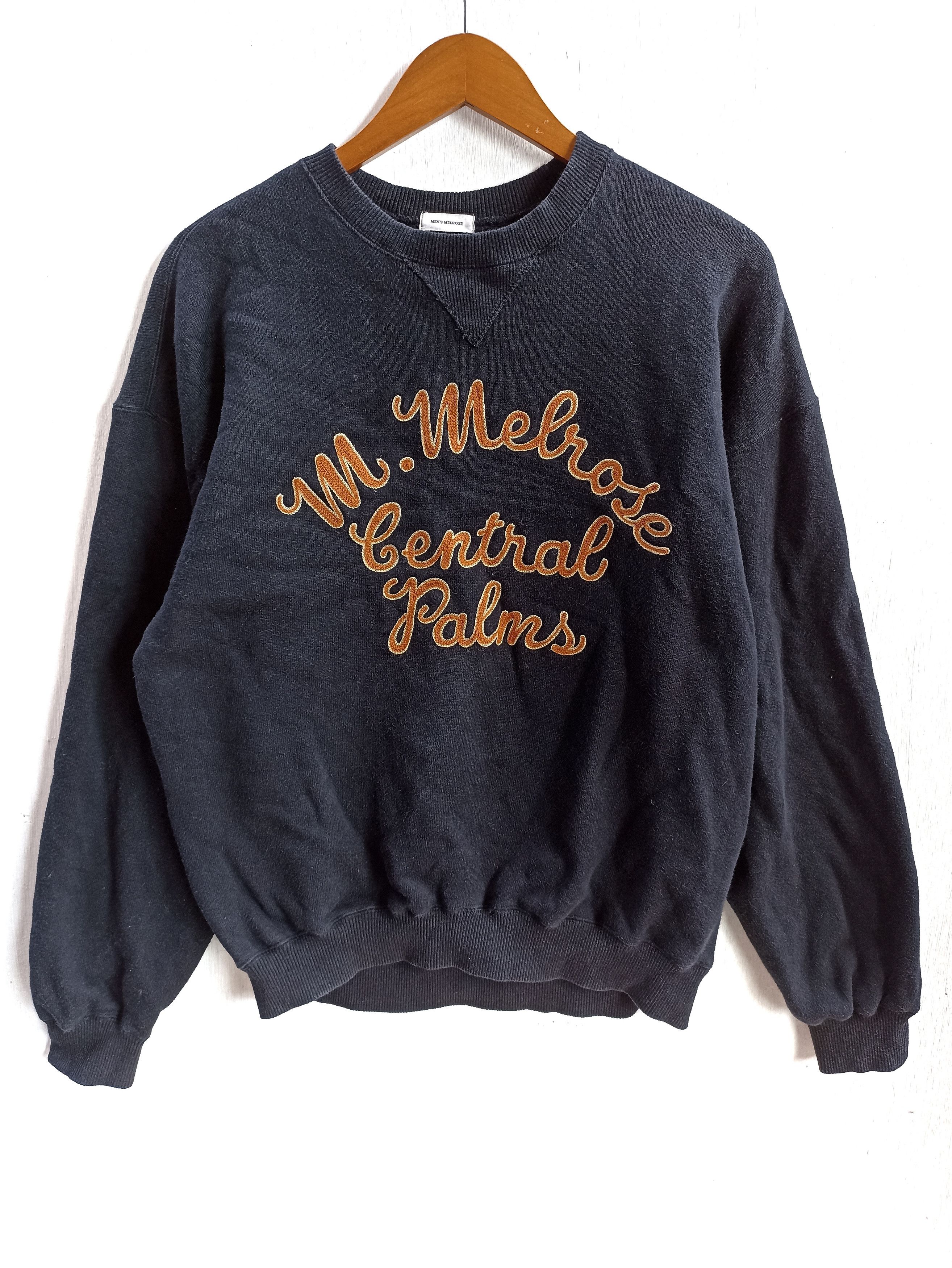 Japanese Brand × Melrose Mens Melrose sweatshirt embroidery | Grailed