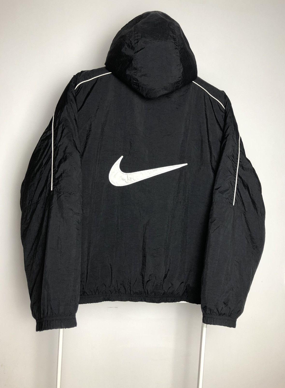 Nike × Vintage Rare vintage Big Swoosh 90s Nike Jacket | Grailed