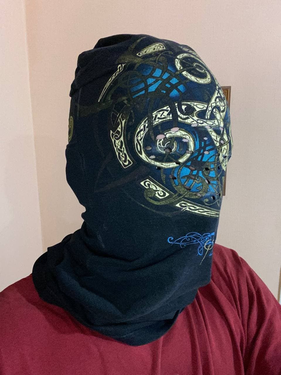 Streetwear × Vintage Kanye west and Travis Scott face mask full face ...