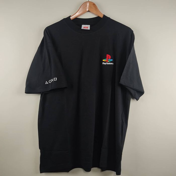 Vintage 90's PlayStation 1 PS1 PS One Embroidered Promo Tee | Grailed