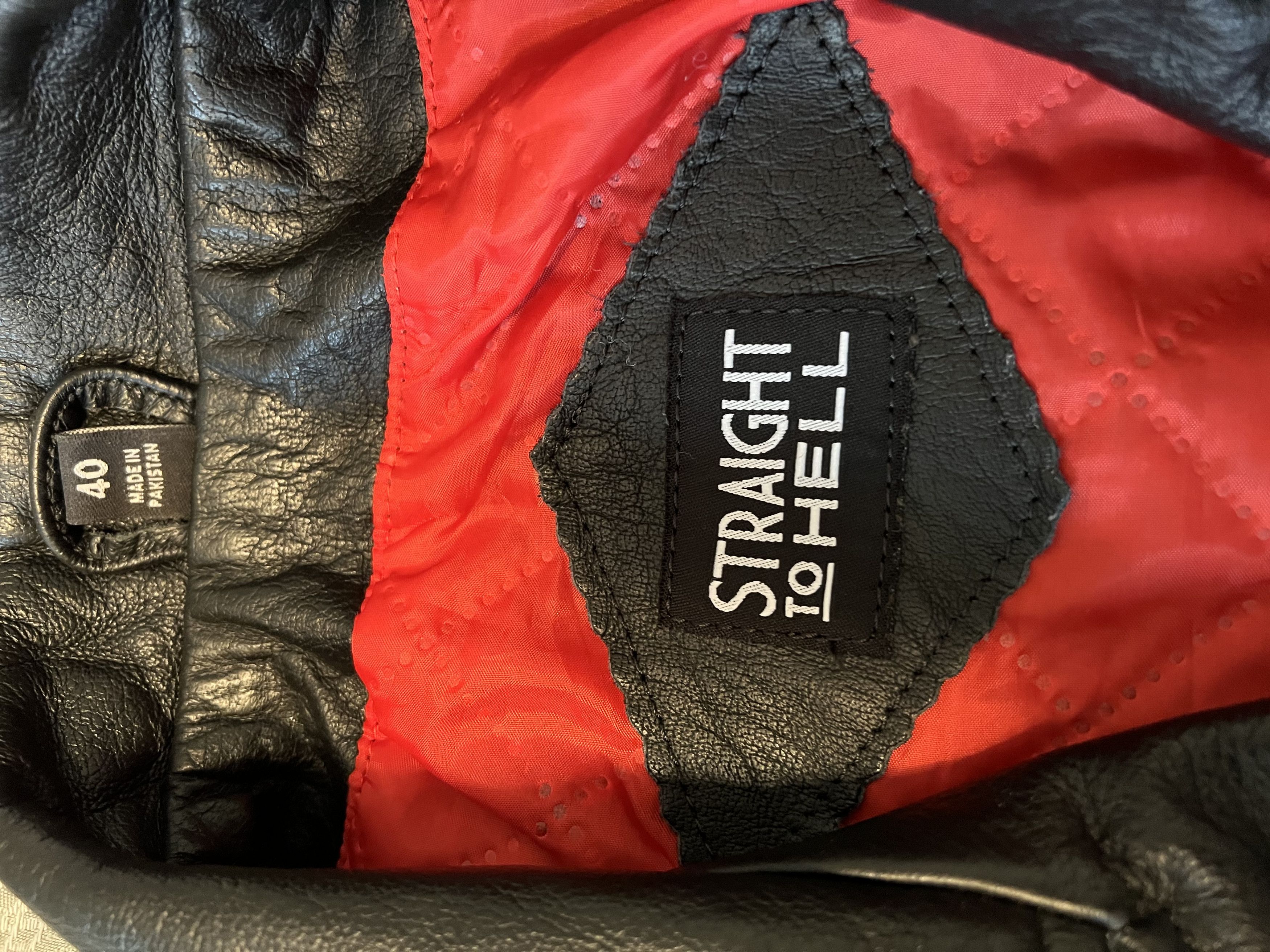 Straight To Hell Straight To Hell Commando Leather Jacket | Grailed