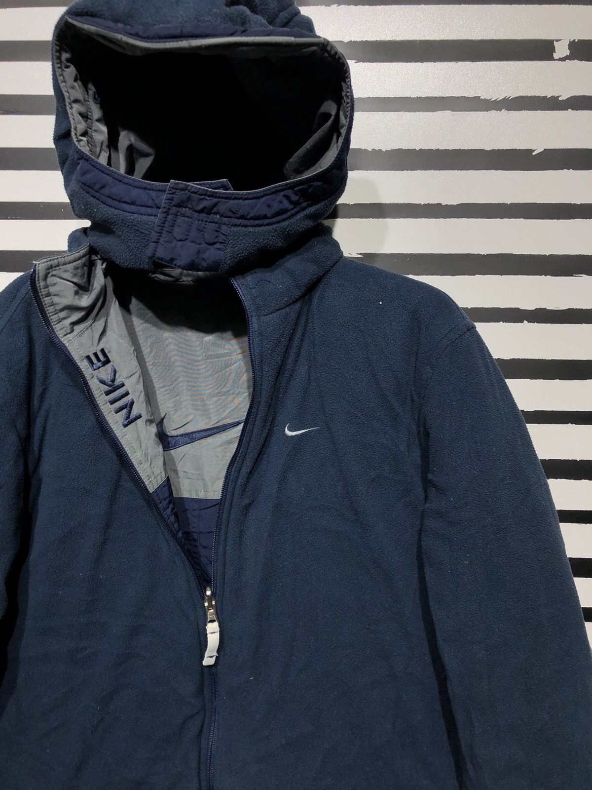 Nike × Very Rare × Vintage Nike very rare vintage reversed jacket big ...