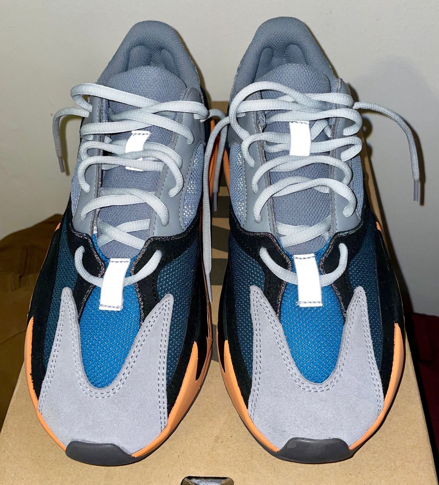Adidas × Kanye West Yeezy Boost Wash Orange | Grailed