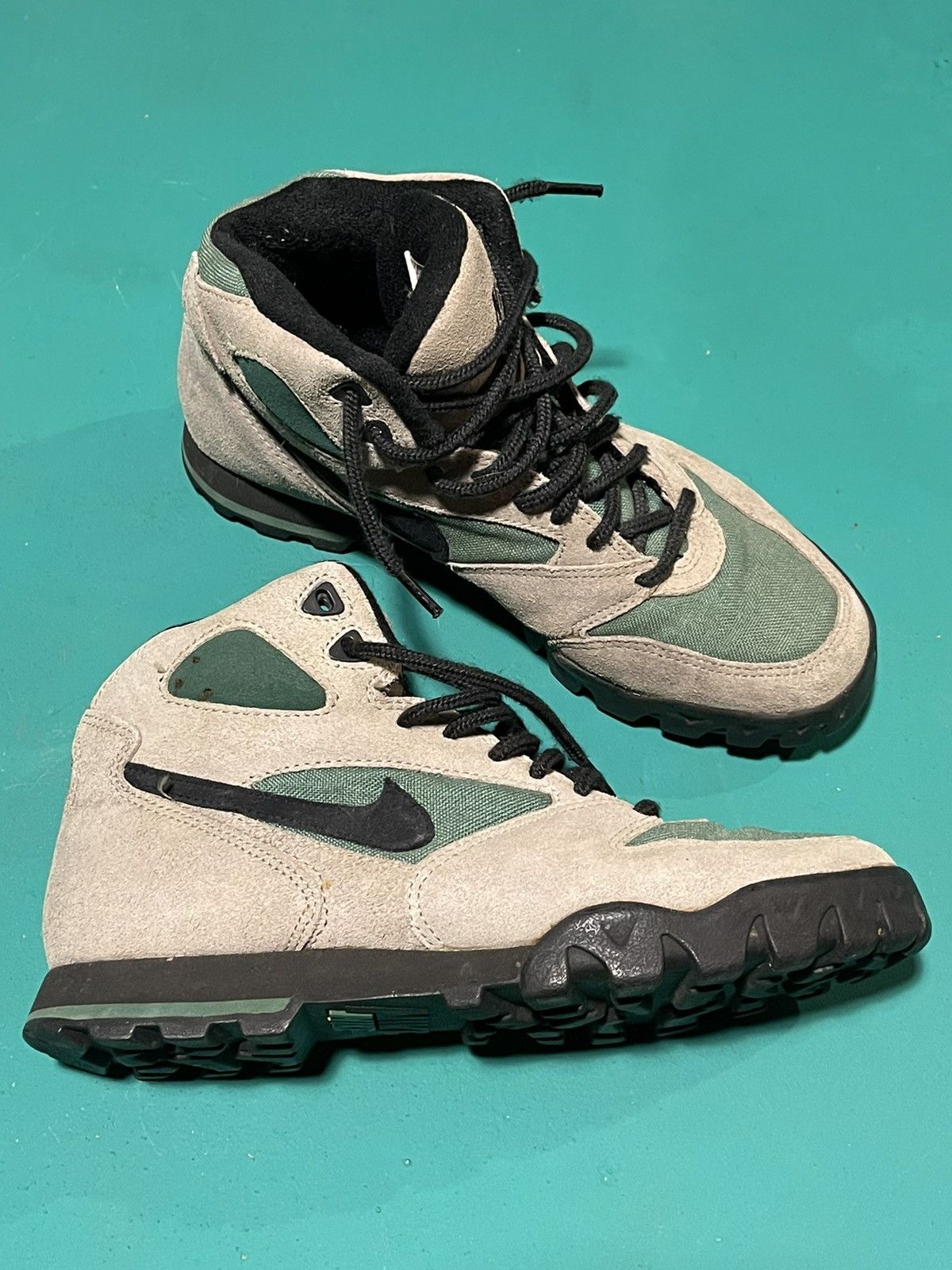 Nike × Streetwear × Vintage Vintage 1994 Nike Outdoor Hiking Boots ...