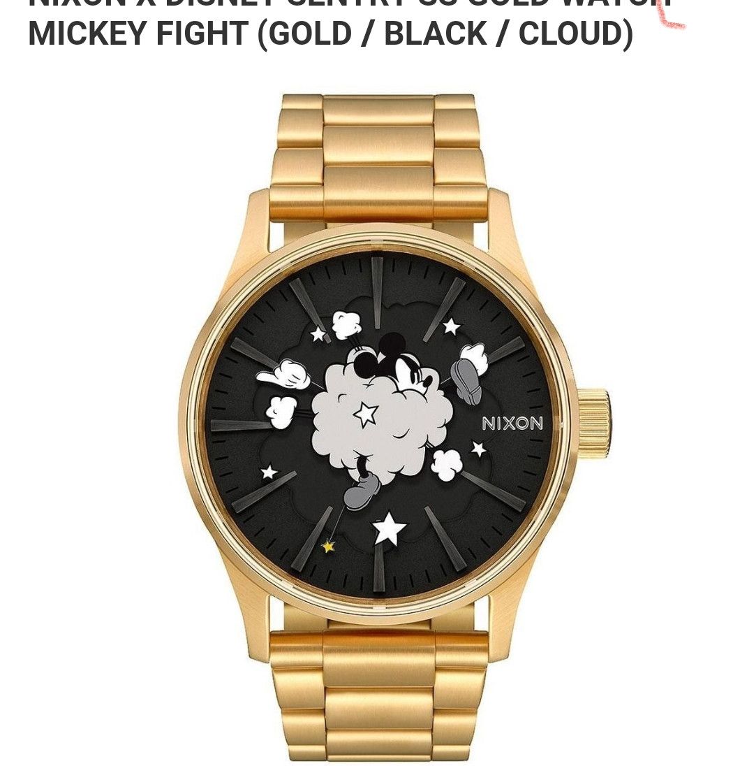 Nixon Mickey mouse fight cloud watch | Grailed