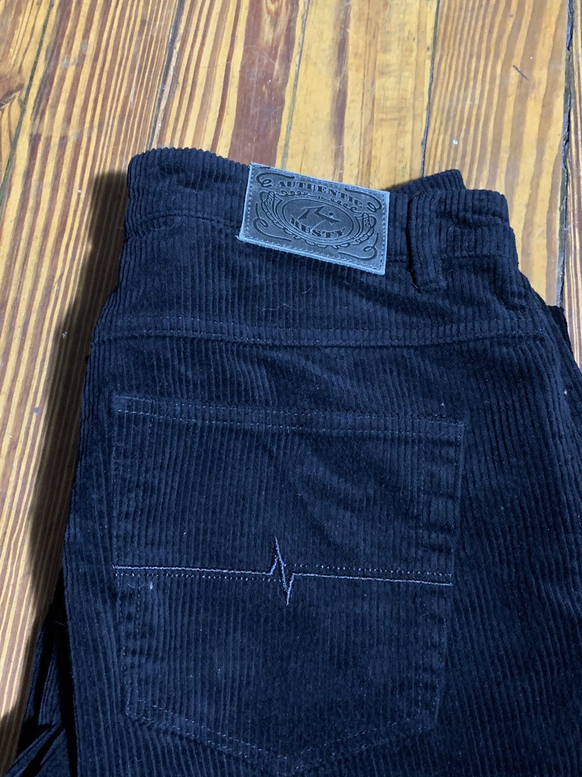 Rusty Rusty brand black corduroy pants | Grailed