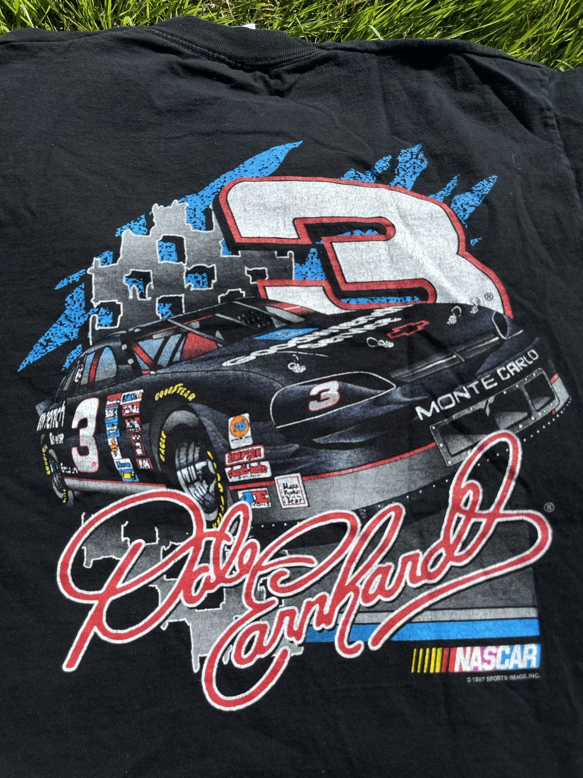 Chase Authentics 1997 Earnhardt NASCAR 90’s Vintage All Over Print ...