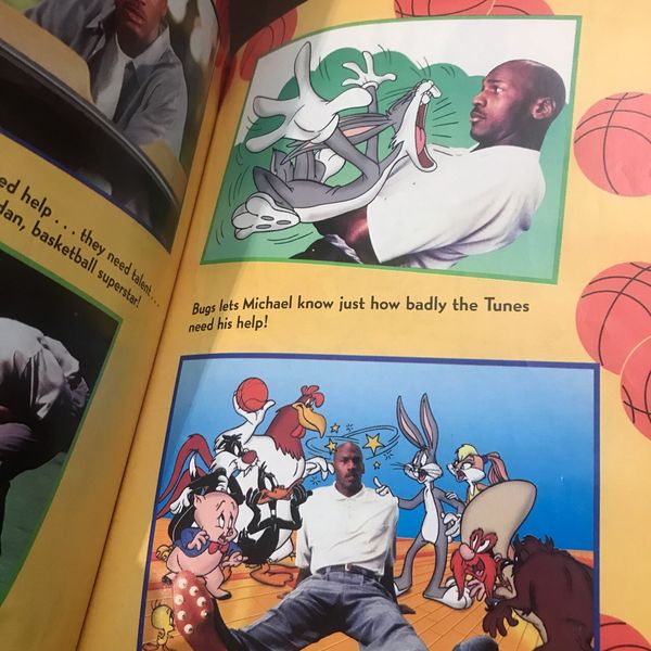 Vintage Space Jam Book | Grailed