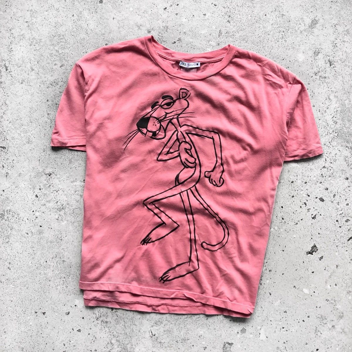 Cartoon Network × Zara Zara Pink Panther T-Shirt | Grailed