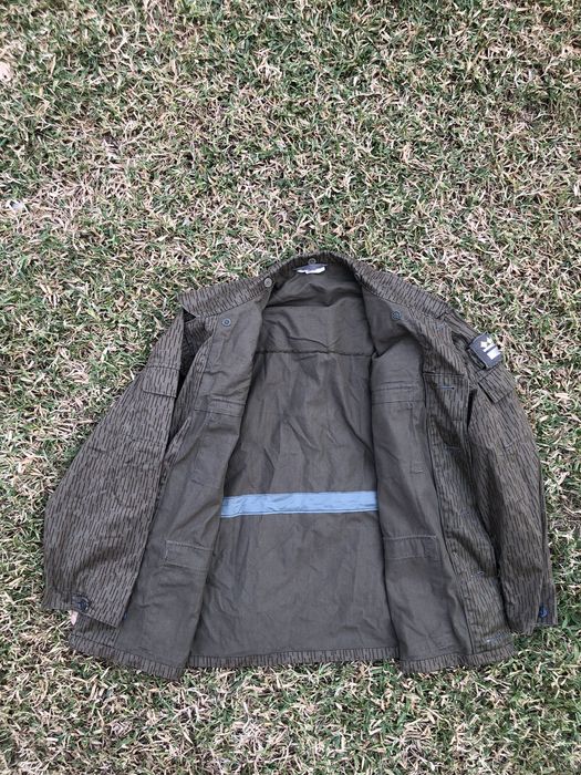 Vintage East German DDR Army Officer Strichtarn Camo Jacket | Grailed