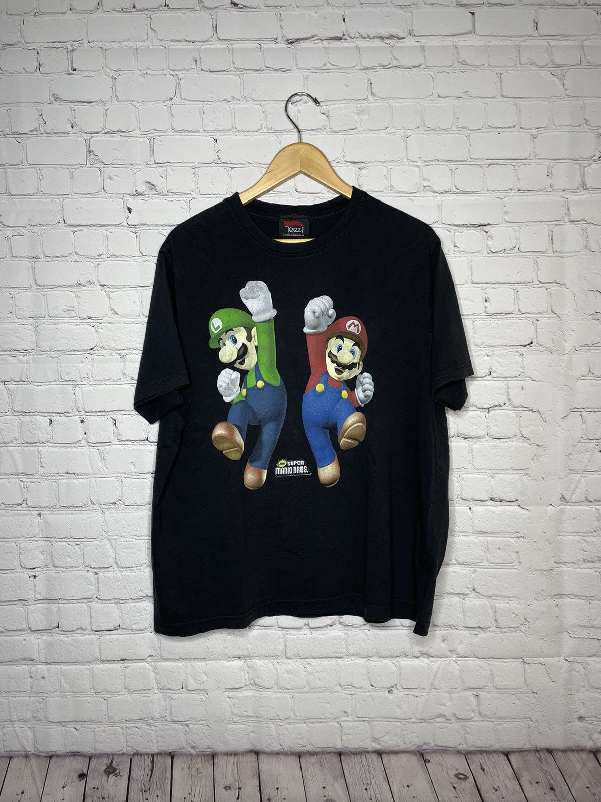 Nintendo × Vintage Vintage Y2K Super Mario Bros Luigi Promo Video Game ...