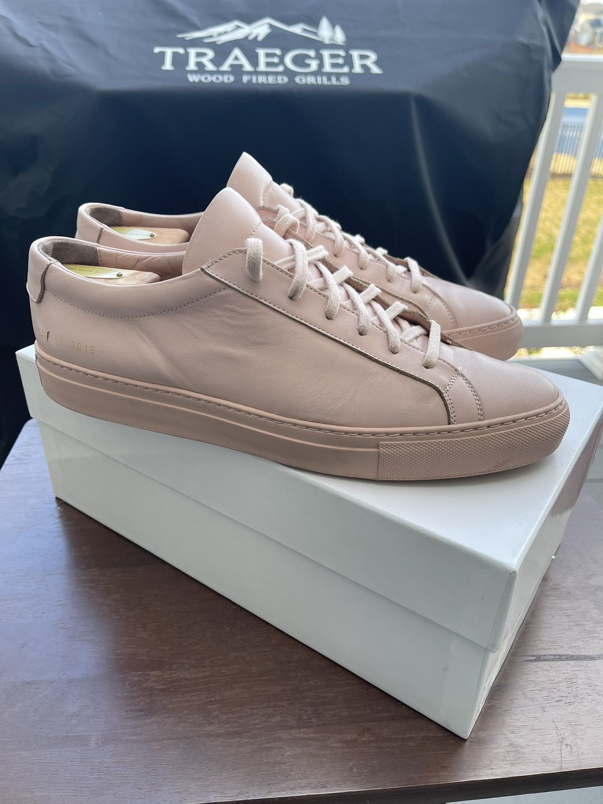 Common Projects Common Projects “Blush Pink” Achilles Low | Grailed