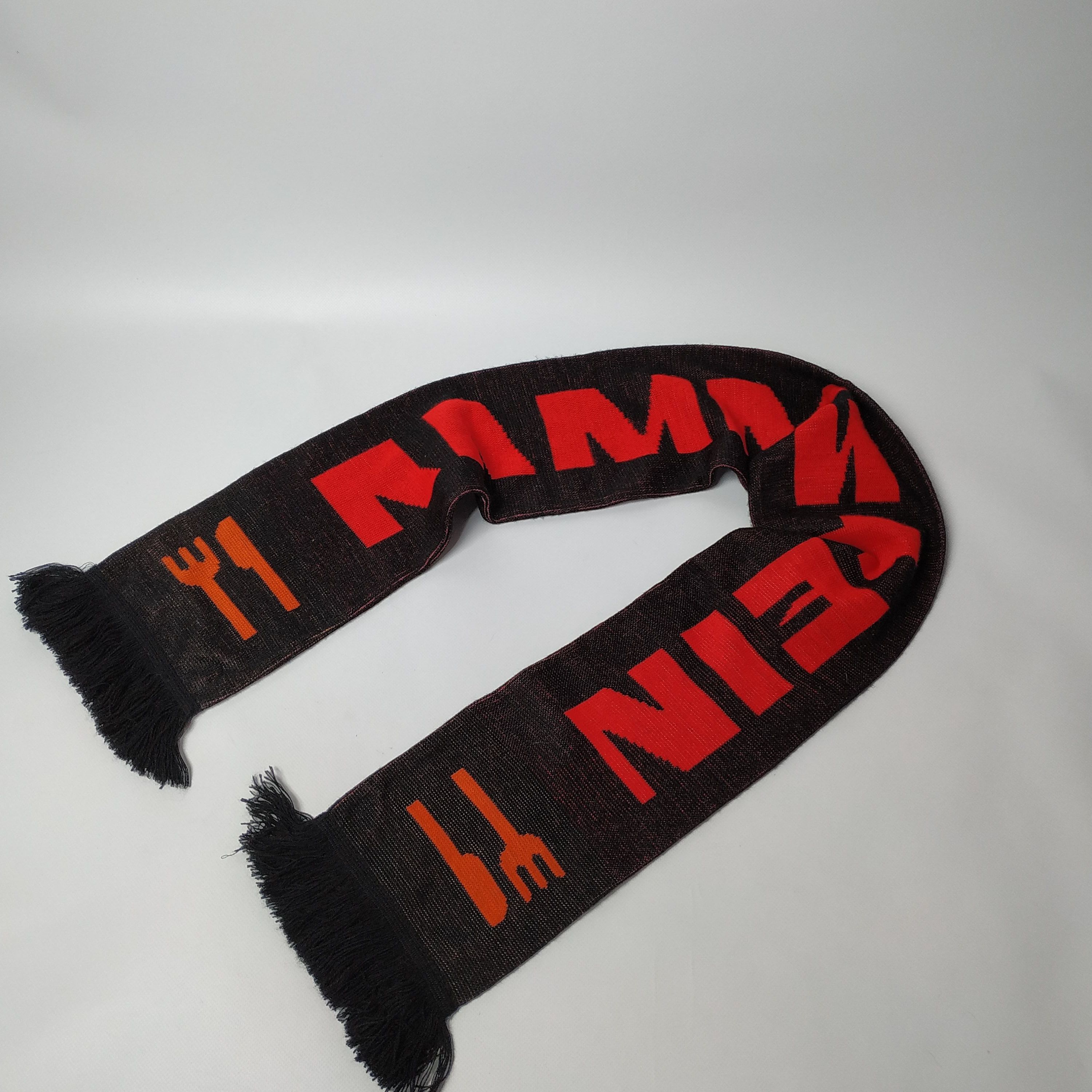 Band Tees × Rock Band × Vintage Rammstein scarf | Grailed