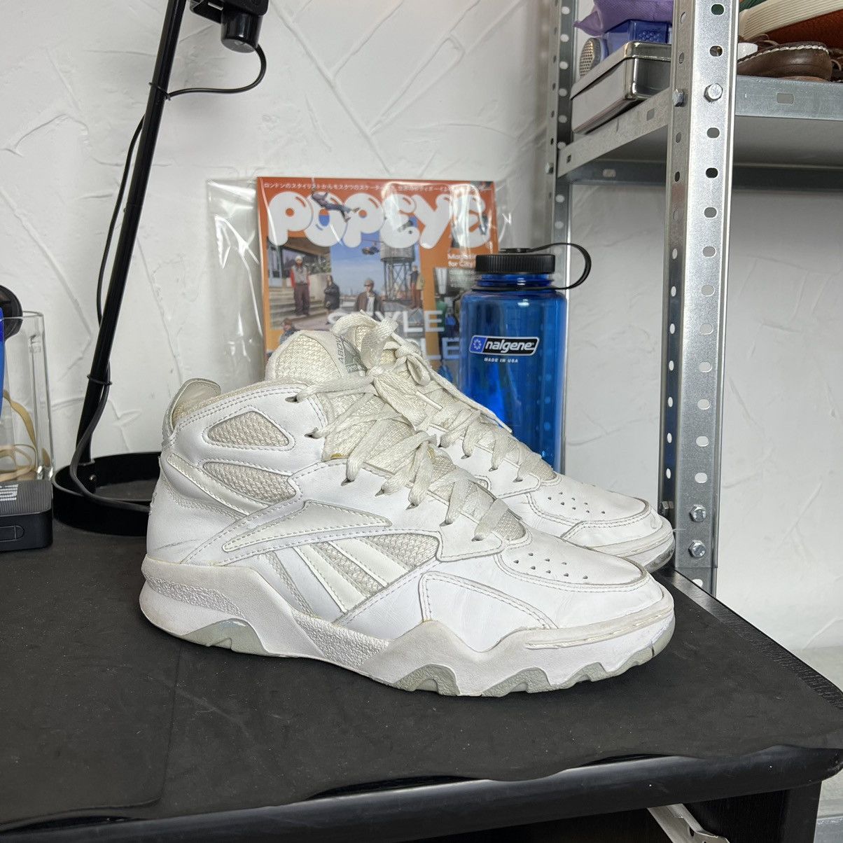 Reebok × Vintage 90s Vintage Reebok Above The Rim Hi Sneakers 9.5 | Grailed