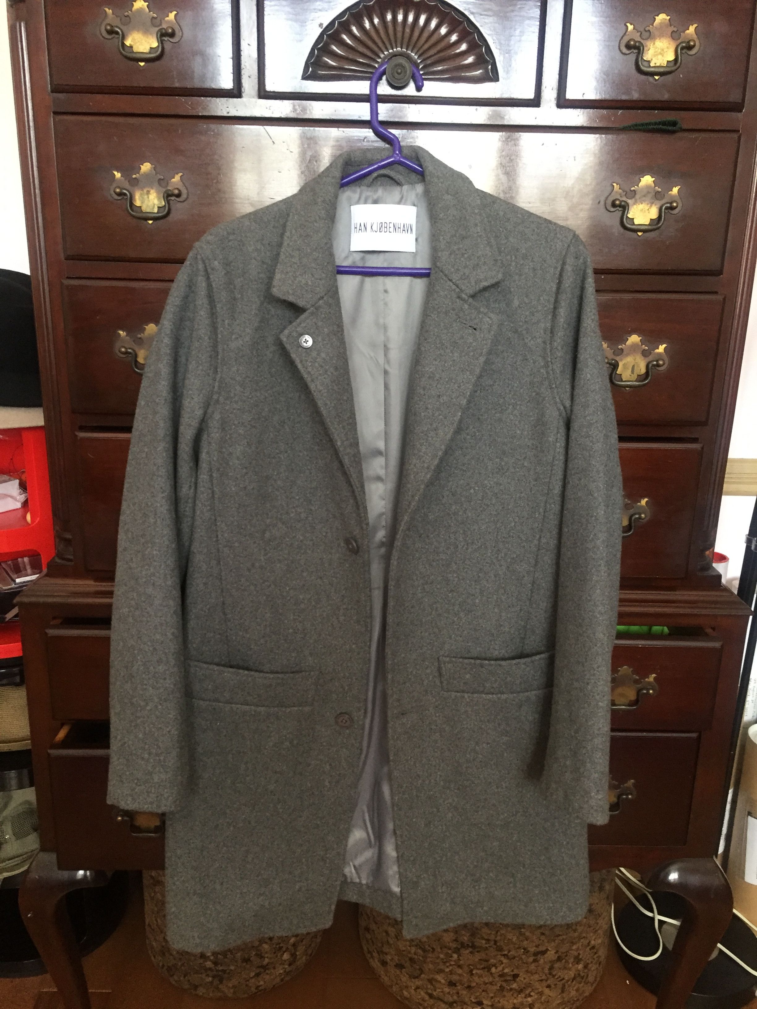 Han Kjobenhavn bankers trench coat | Grailed