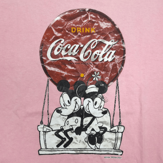 Vintage Vintage 90s COCA COLA x DISNEY Mickey and Minnie Mouse | Grailed