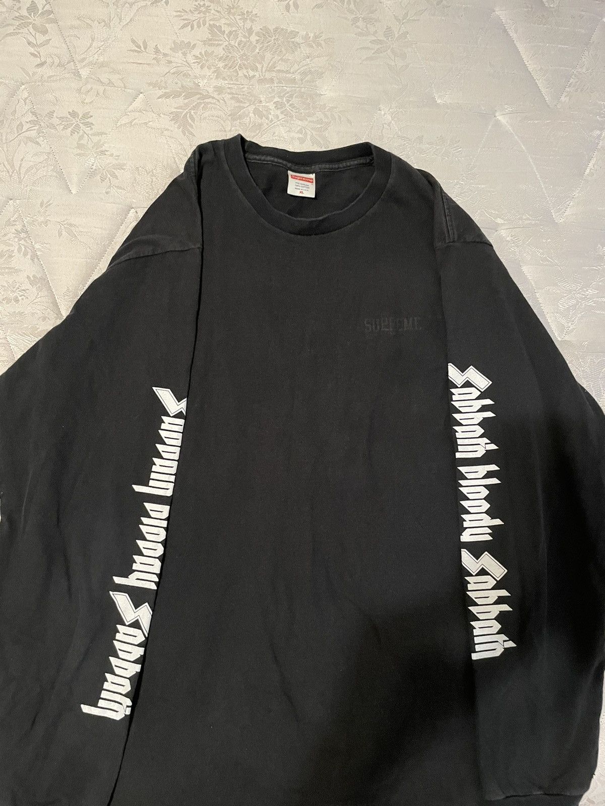 Band Tees × Supreme × Vintage Supreme x Black Sabbath Long Sleeve Ss16 ...