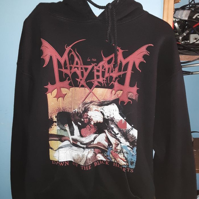 Band Tees Mayhem Dead Album Cover Hoodie | Grailed