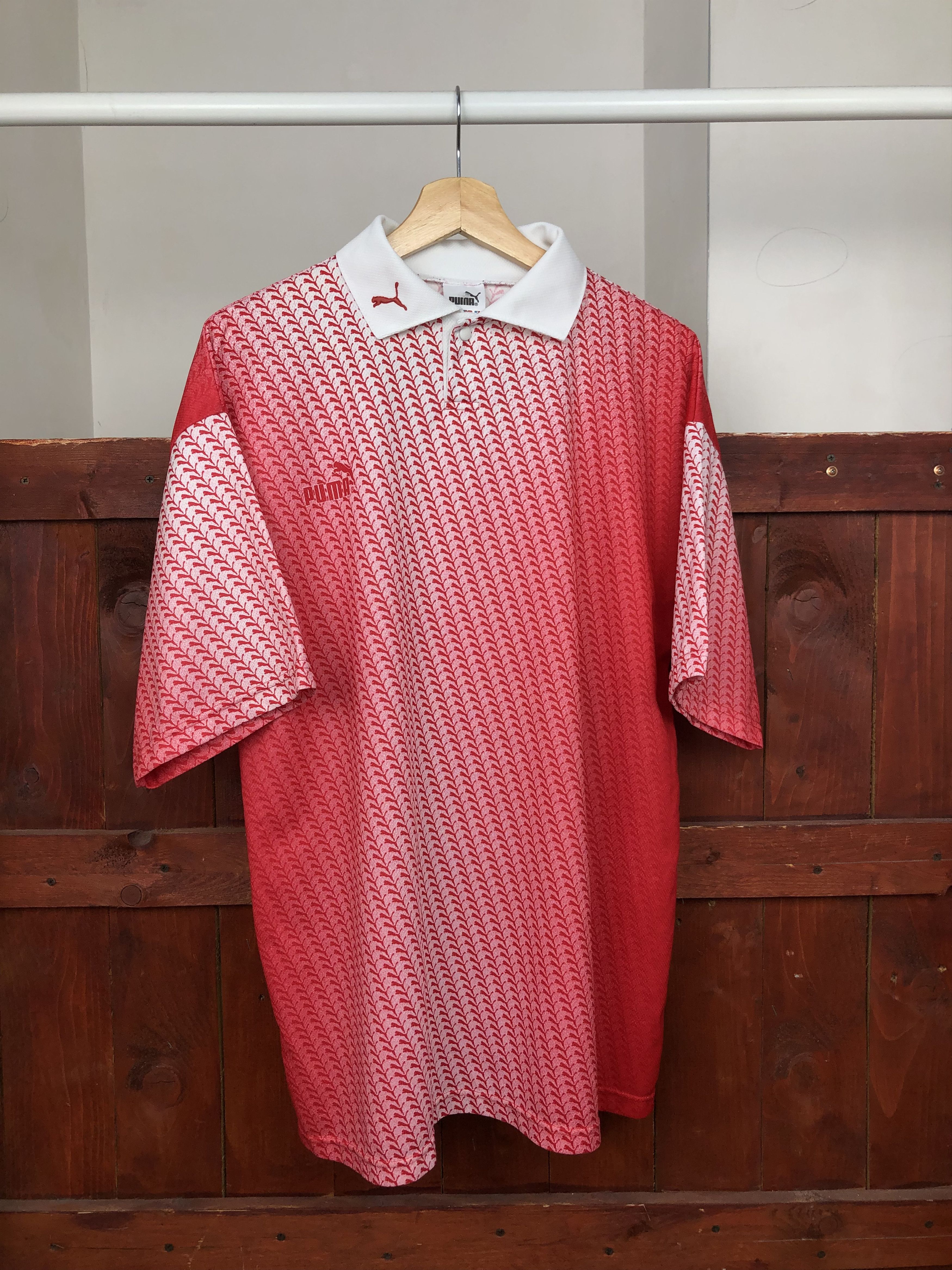 Puma × Soccer Jersey × Vintage Puma VIntage Football soccer shirt Rare ...