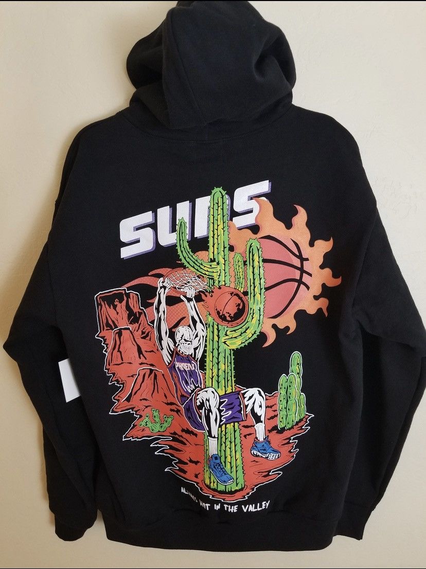 NBA × Warren Lotas Warren lotus x NBA x Suns Hot in the Valley Hoodie ...