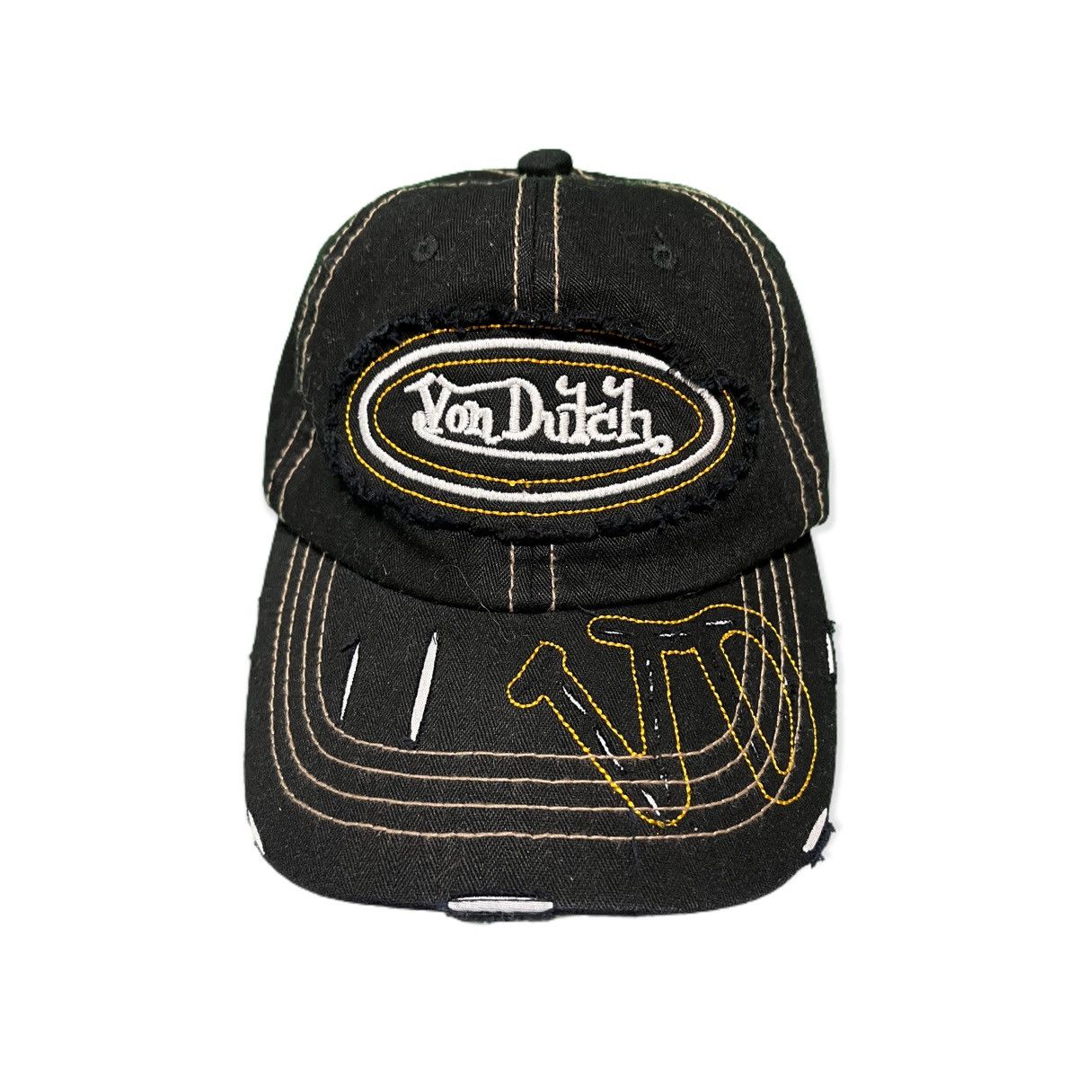 Vintage Vintage Van Dutch cap rare big logo rarity | Grailed