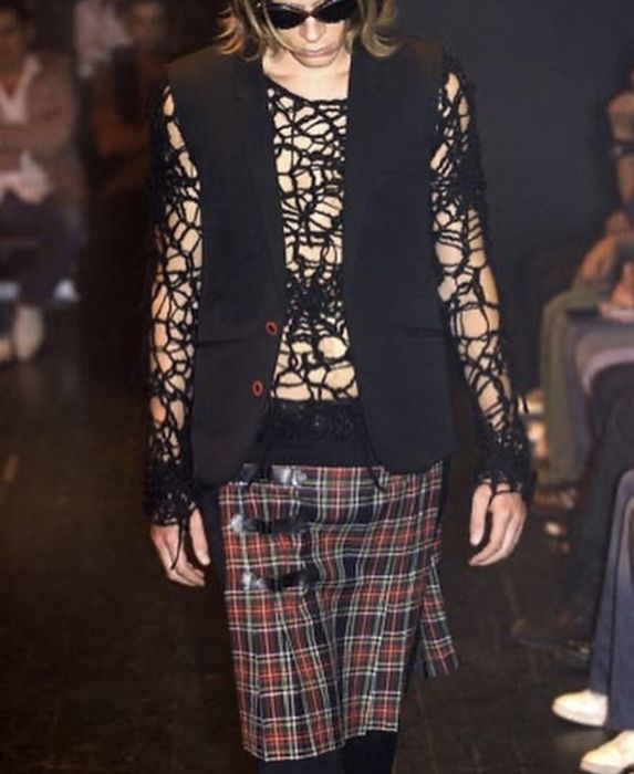 Number (N)ine SS05 Nightcrawler Plaid Blazer | Grailed