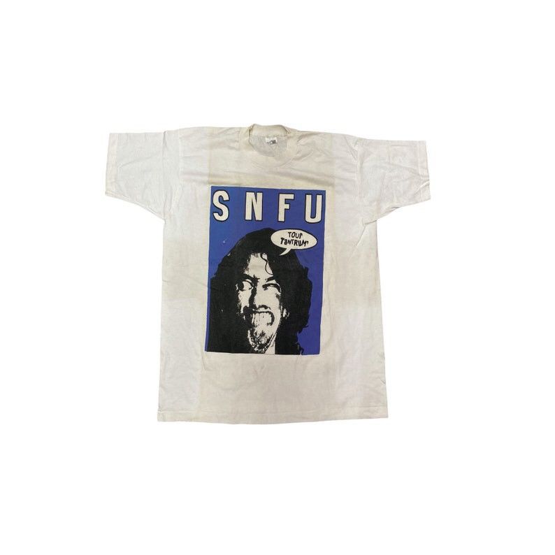 Band Tees × Rock Band × Vintage Vintage Snfu T-Shirt Hardcore Punk Band ...