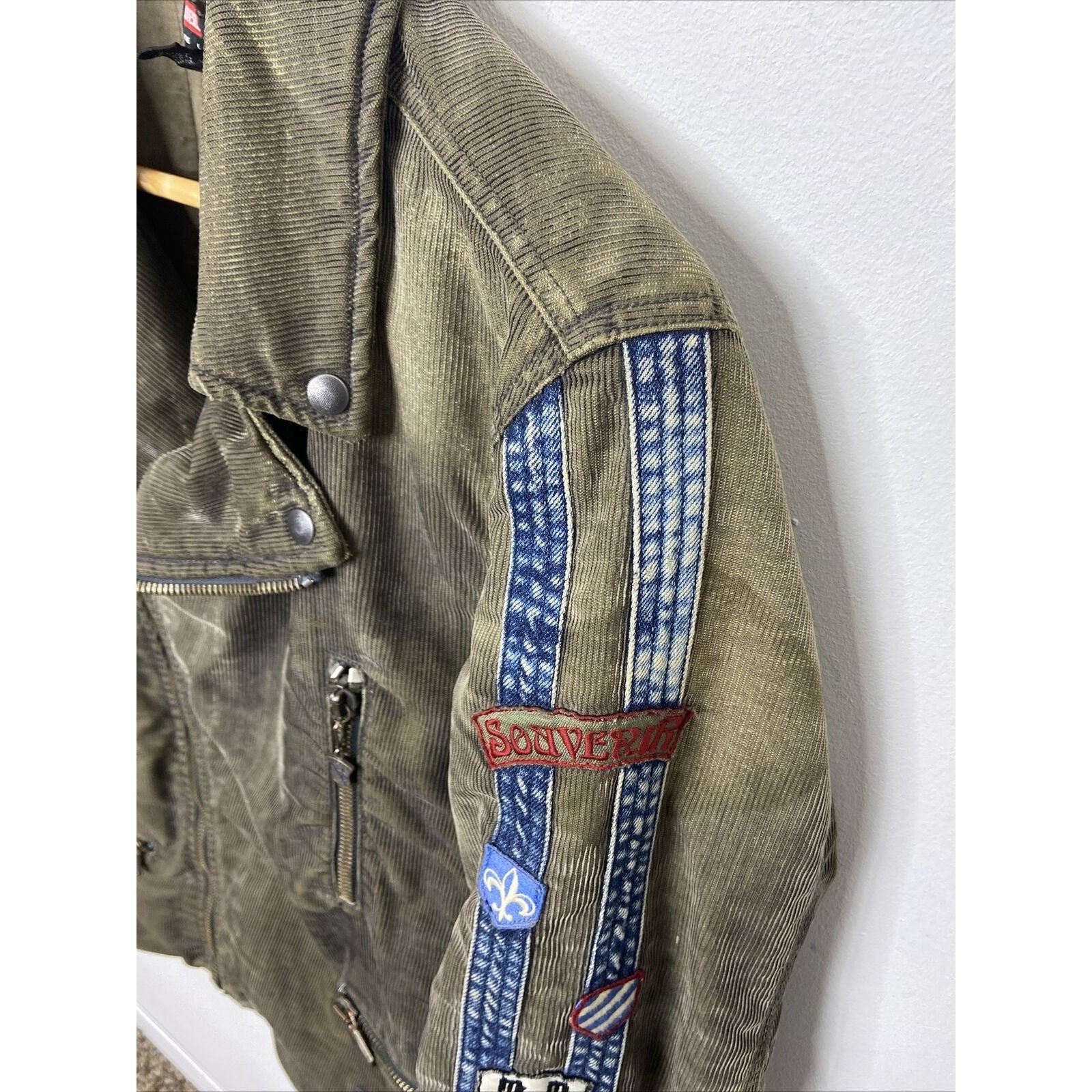Diesel Diesel X Capcom L Devil May Cry 2 Dante Corduroy Jacket | Grailed