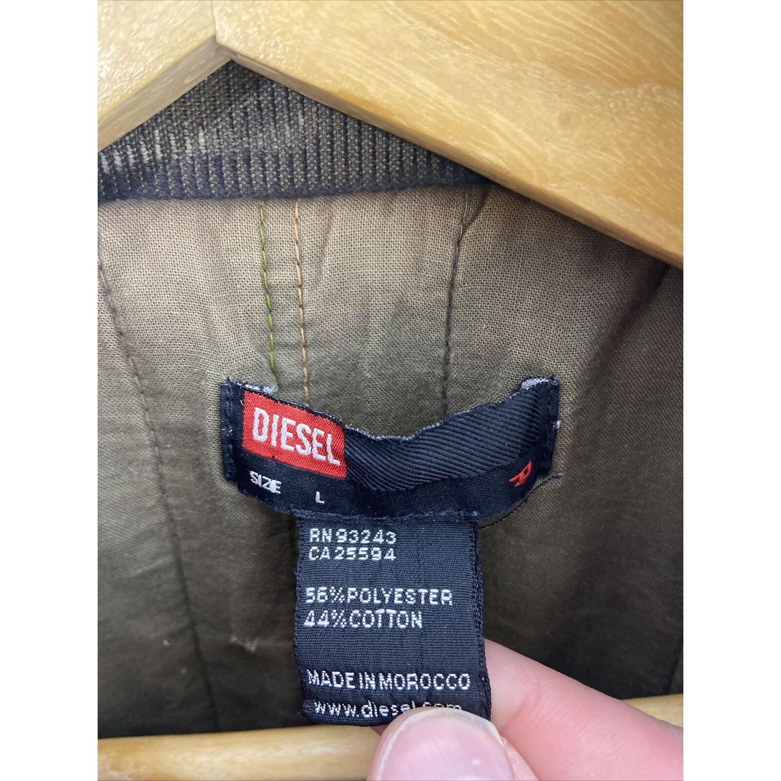 Diesel Diesel X Capcom L Devil May Cry 2 Dante Corduroy Jacket | Grailed