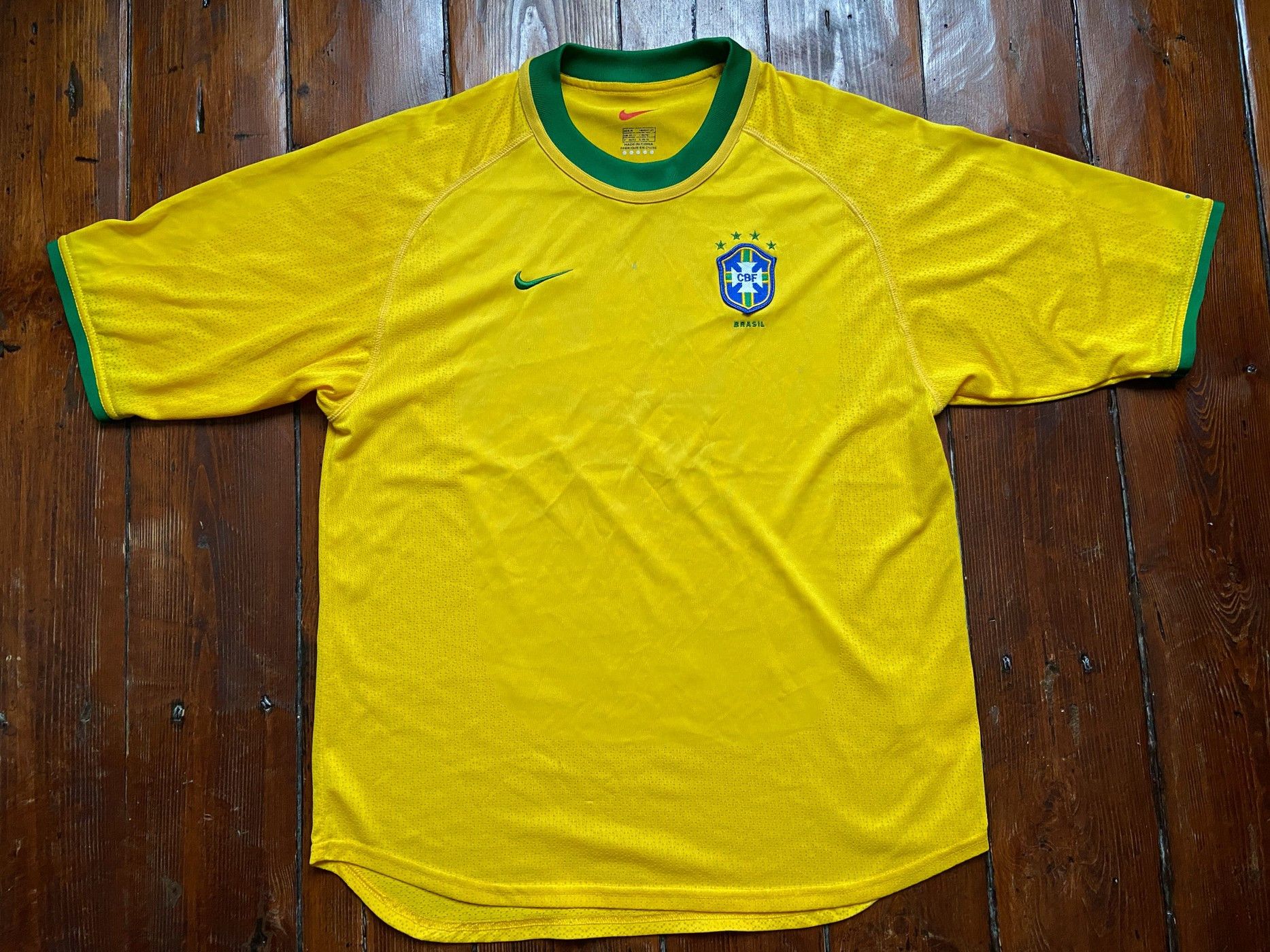 Nike × Soccer Jersey × Vintage 💫 FREE SHIPPING Brasil CBF Nike 2000 ...