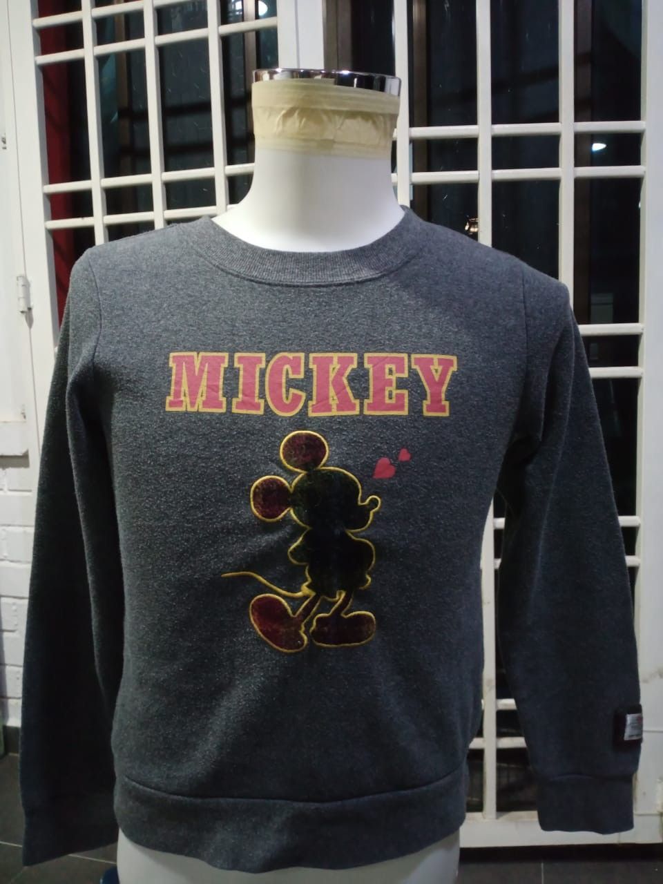 Harris Tweed × Mickey Mouse Harris Tweed X Mickey Mouse Embroidered ...