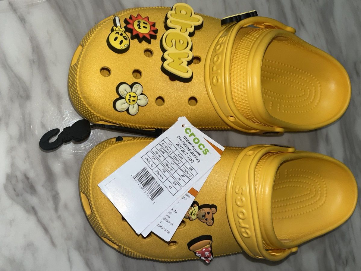 Crocs Crocs X Justin Bieber Drew House Classic Clog BRAND NEW | Grailed